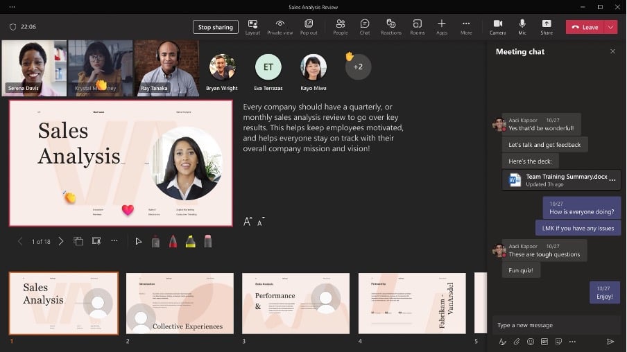 Deliver PowerPoint Live in video meetings - and how to use