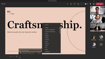 Deliver PowerPoint Live in video meetings - and how to use