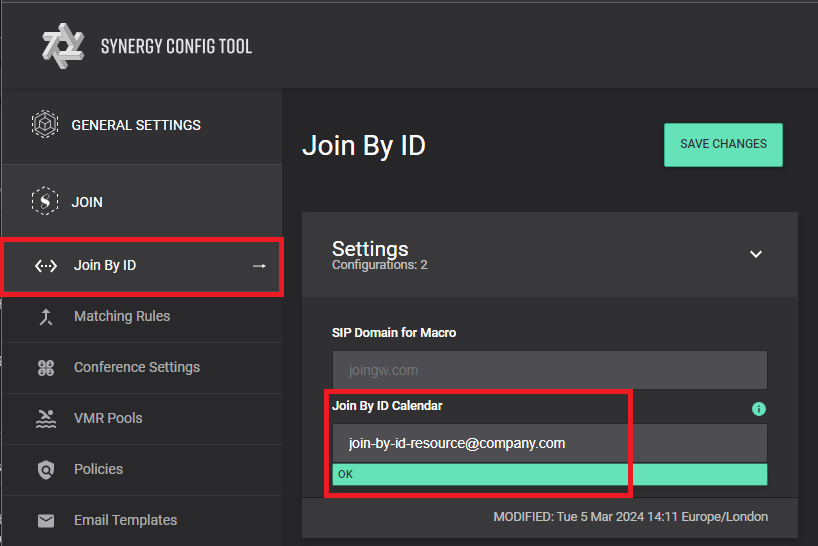 Join by ID (Legacy) – Synergy SKY Support