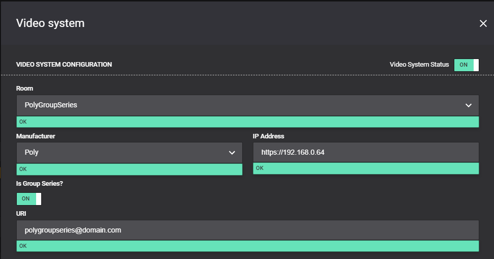 Access Polycom from Config/Control | Support Portal | Synergy SKY